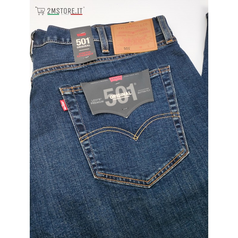LEVI'S jeans 501 ORIGINAL LEVIS Indigo Blue B&T Fit LIMITED EDITION ...