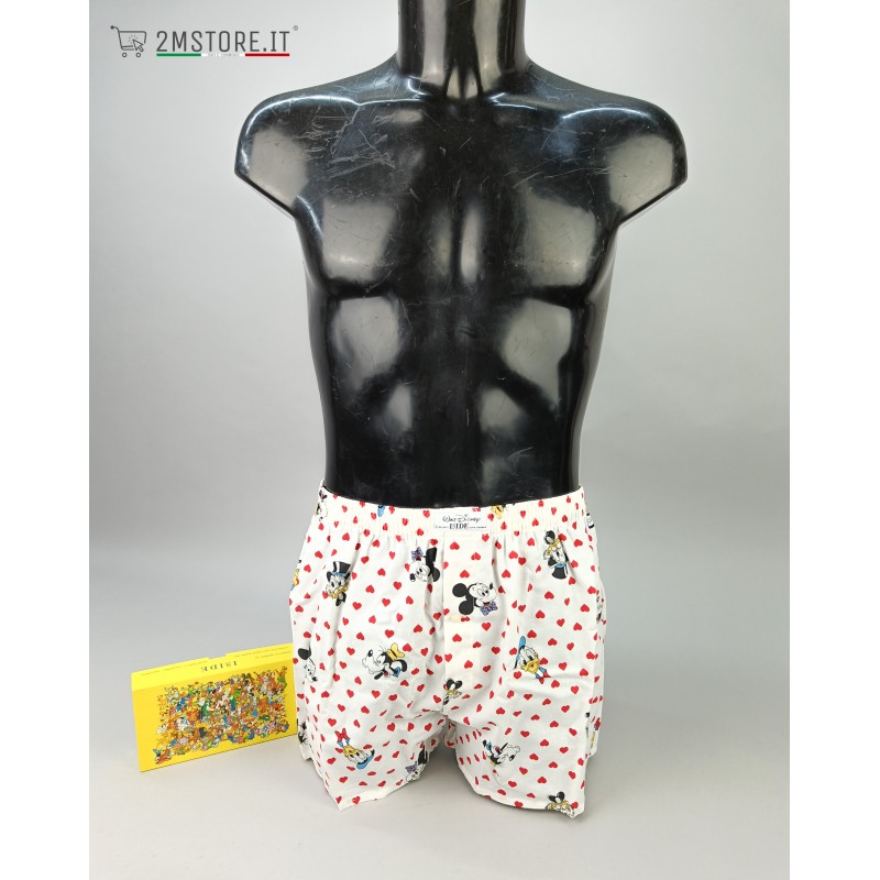 Boxer Underwear WALT DISNEY Iside Hearts Mickey Donald Duck ORIGINAL ...